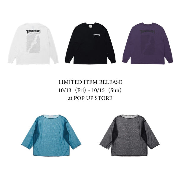 LIMITED POP UP STORE – INSCRIRE
